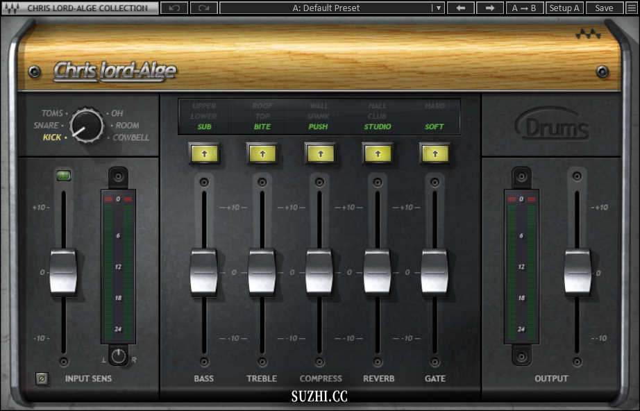 Waves的CLA-76 Mono插件单声道精准音频压缩利器_稣知音乐
